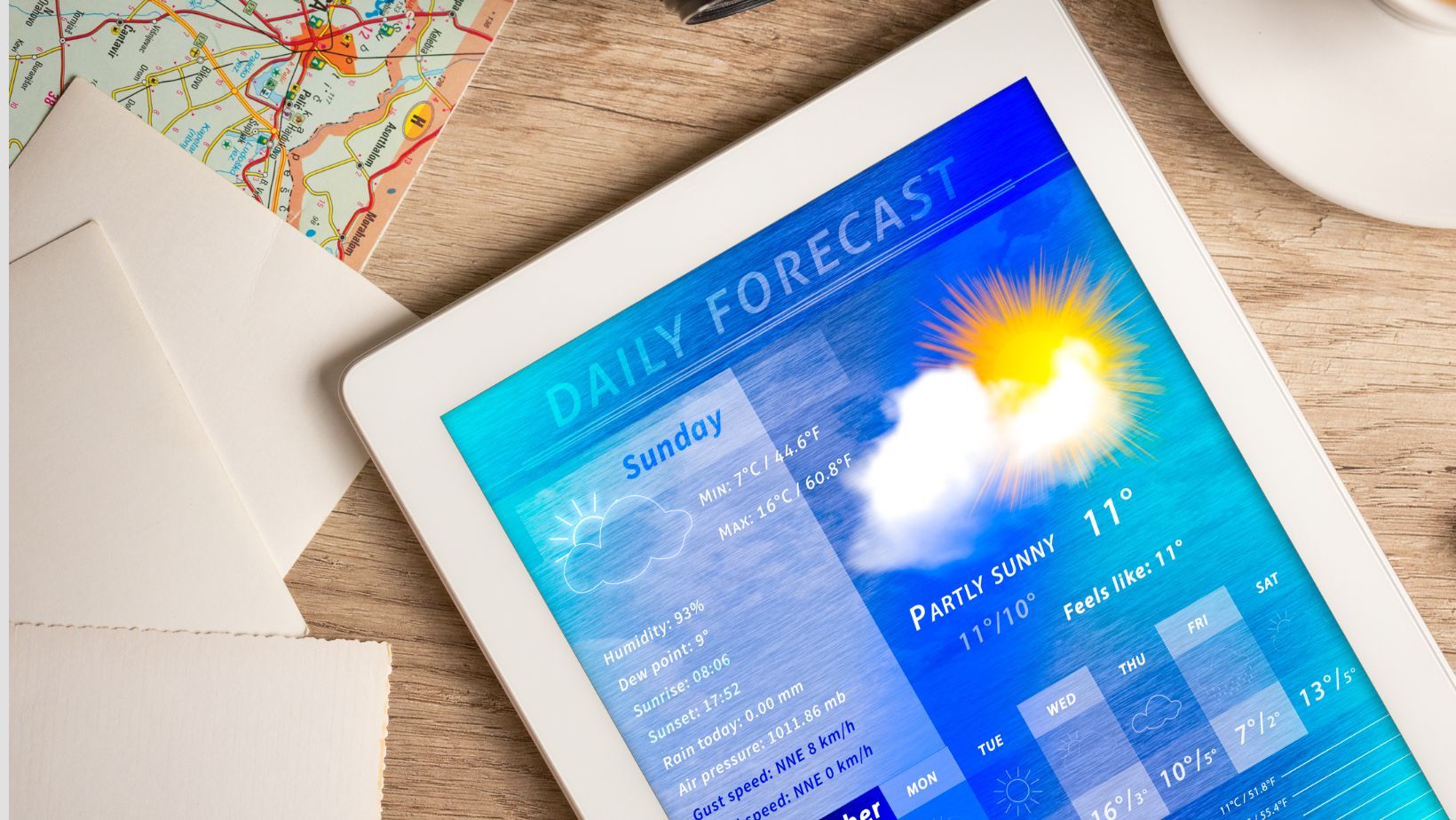 El clima hoy 5 de octubre