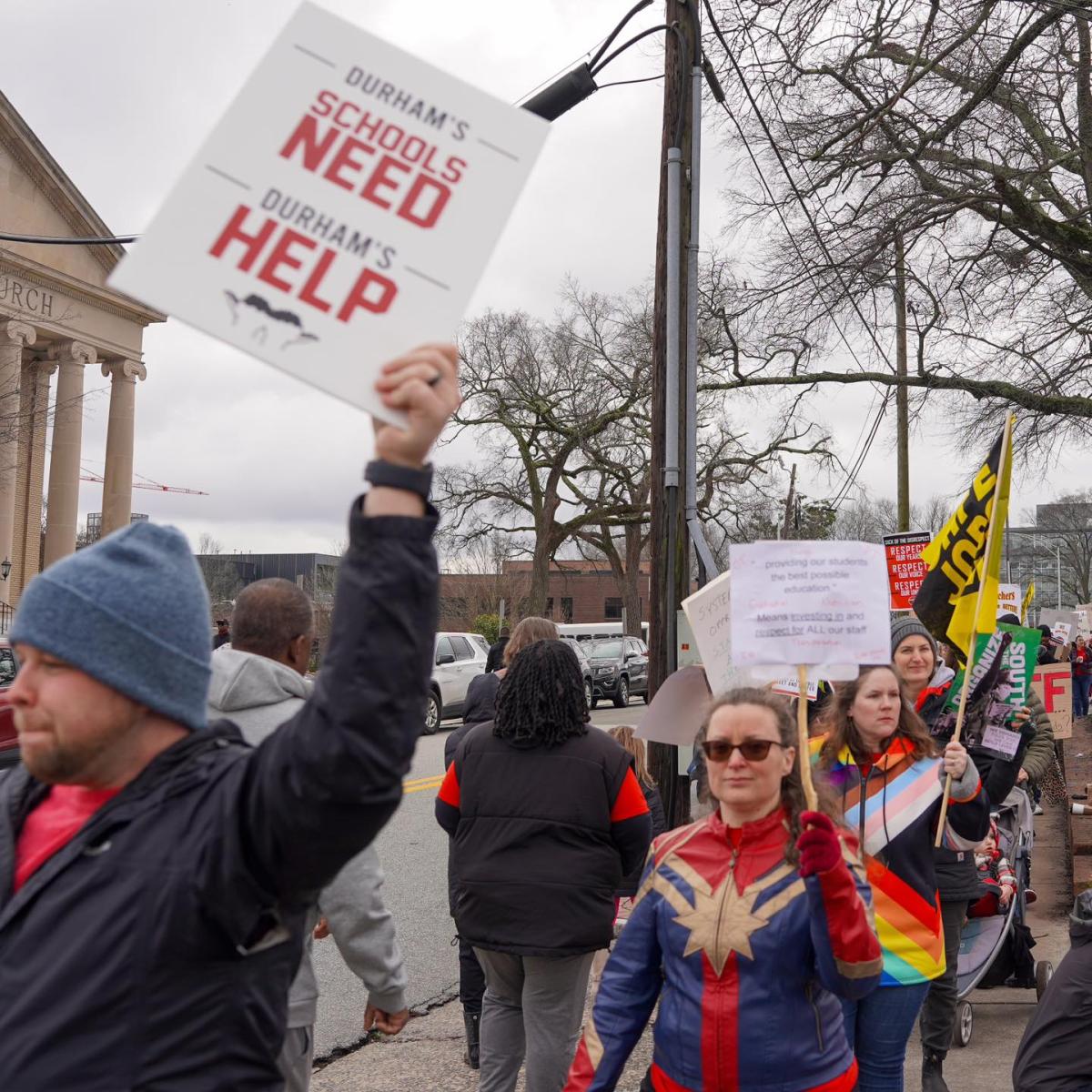 What we know about the Durham schools protest